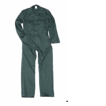 Royal Dump overall, werkbroek, pilotenoverall, rood, groen, zwart, blauw